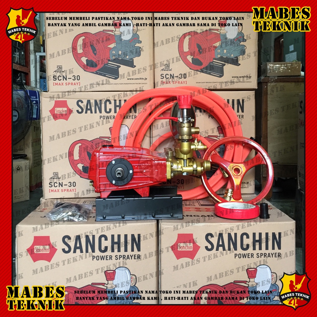 Jual SANCHIN SCN-30 / SCN30 / SCN 30 - MESIN JET CLEANER CUCI MOBIL MOTOR - ENGINE POWER SPRAYER ...