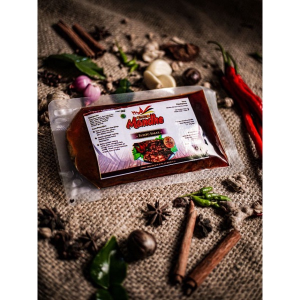 Jual Boemboe Mandhe Bumbu Bakar Instan Pedas Manis 300gr Untuk 2kg ...