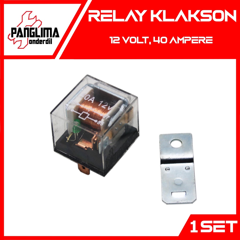 Jual Relay Klakson 4 Kaki 12 Volt 40-80 Ampere/40A-40 A/80A-80 A Riley ...