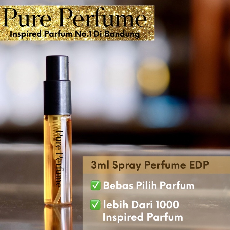 Jual Pure Perfume Inspired Paket 3ml Spray (isi 12pc Bebas Pilih Varian ...