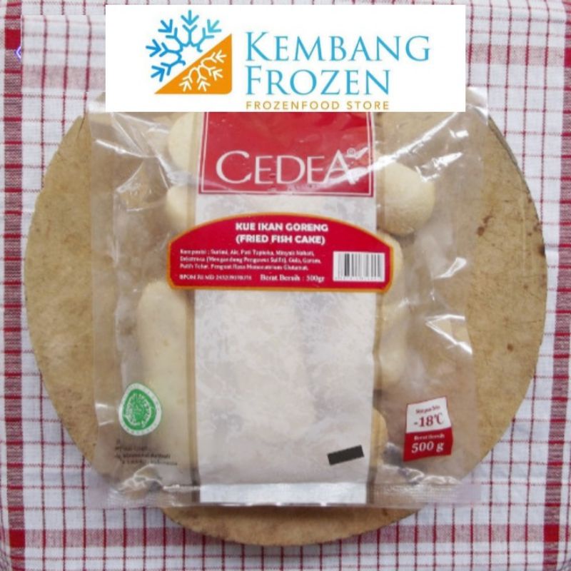 Jual cedea fried fish cake 500g | Shopee Indonesia