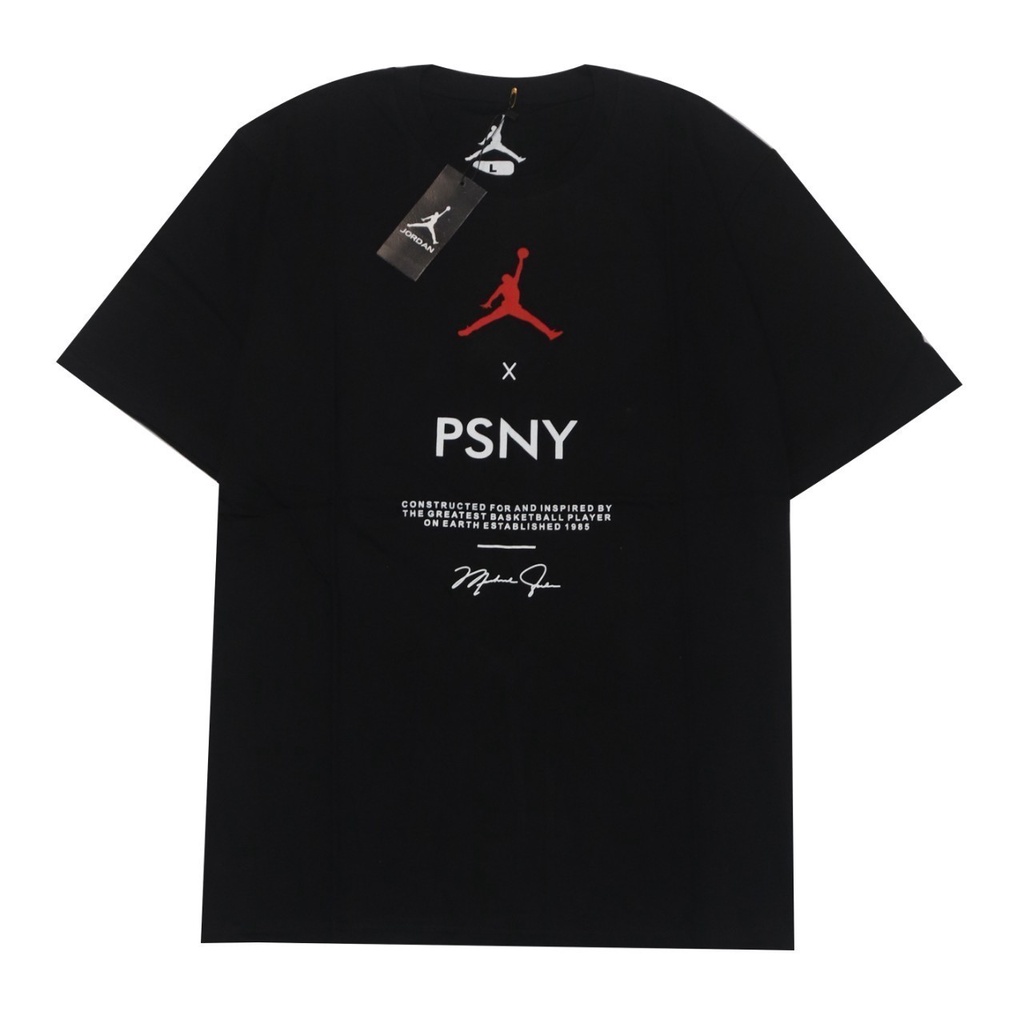Jual Tshirt Jordan PSNY Kaos Hitam Air Jordan PSNY New York Jordan with ...