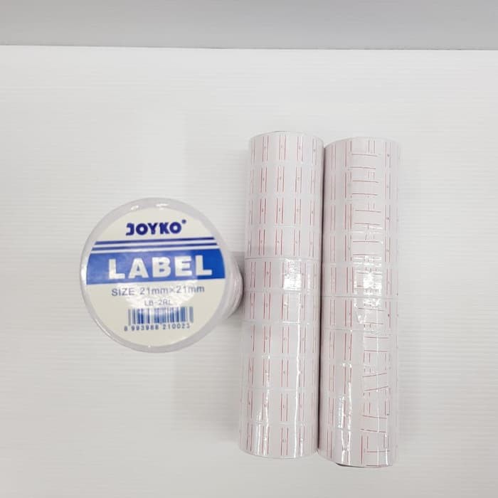 Jual Kertas Label Harga Joyko 1 Baris LB-2RL / Labeller Price 1 Baris ...