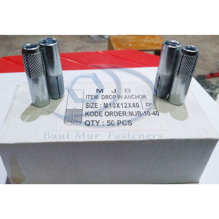Jual Dinaset m10 / dynaset 10mm / drop in anchor m10 / dinaset 10 mm | Shopee Indonesia