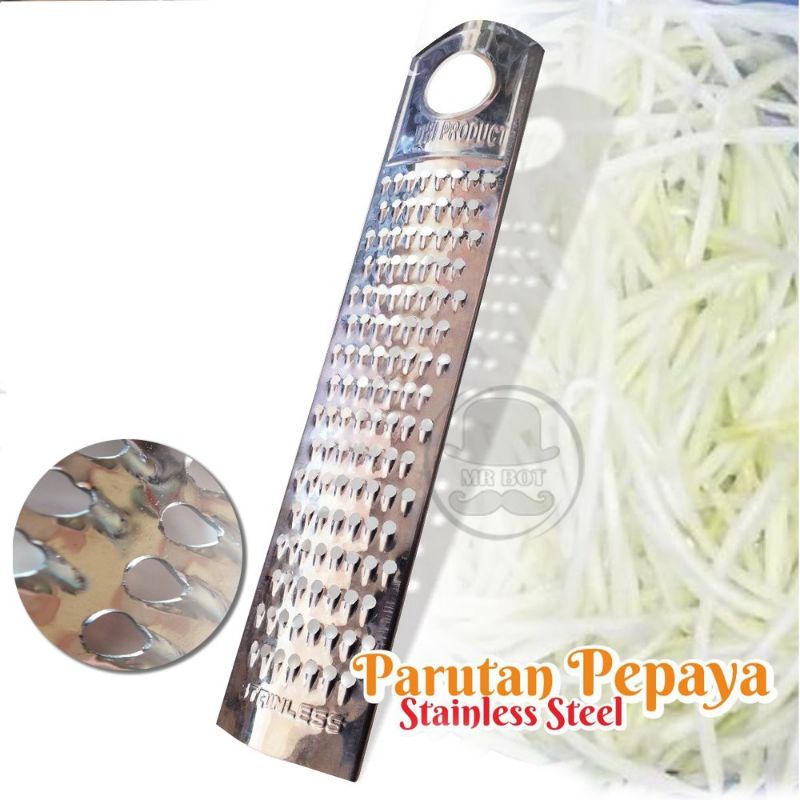 Jual Parutan Buah / Parutan Pepaya Wortel Kelapa Stainlees Steel parut ...