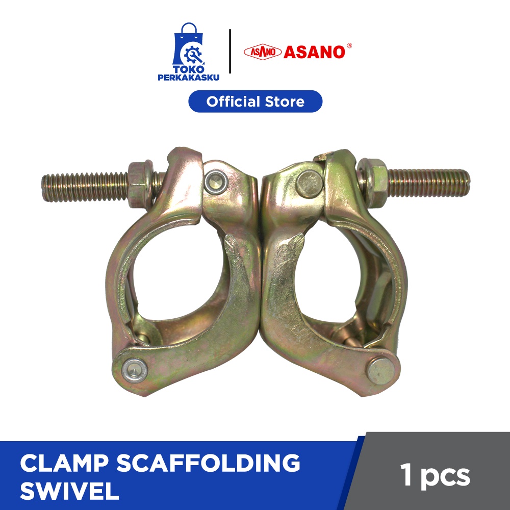 Jual Asano Clamp Scaffolding Swivel - Klem Hidup / Bergerak Klem Steger | Shopee Indonesia