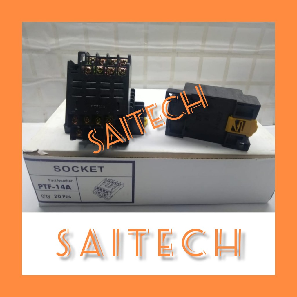 Jual SOCKET RELAY PTF-14A PTF14A UNTUK LY4 LY4N | Shopee Indonesia