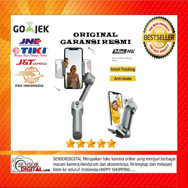 Jual MOZA MINI MX 3-Axis Folding Stabilizer Handheld Gimbal Mobile ...