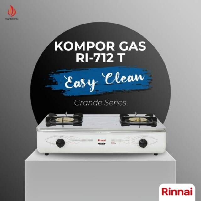 Jual KOMPOR GAS RINNAI RI-712T (PUTIH) | Shopee Indonesia