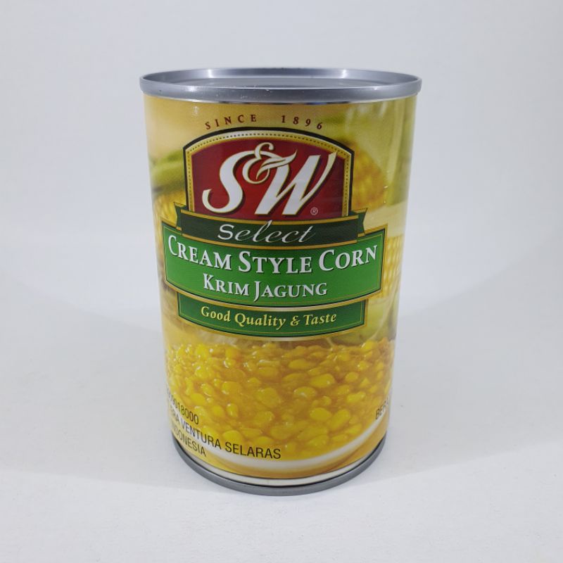 Jual Krim Jagung Kaleng / Cream Style Corn S&W 425 Gr | Shopee Indonesia