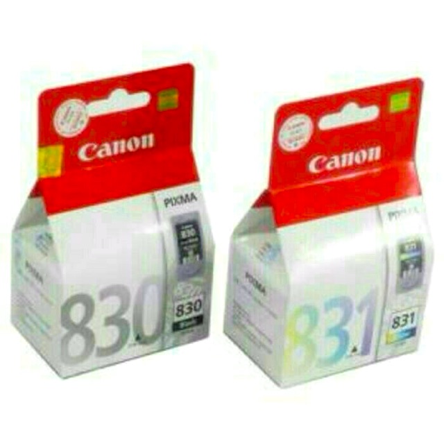 Jual TINTA CANON 830 & 831 black colour ORIGINAL | Shopee Indonesia