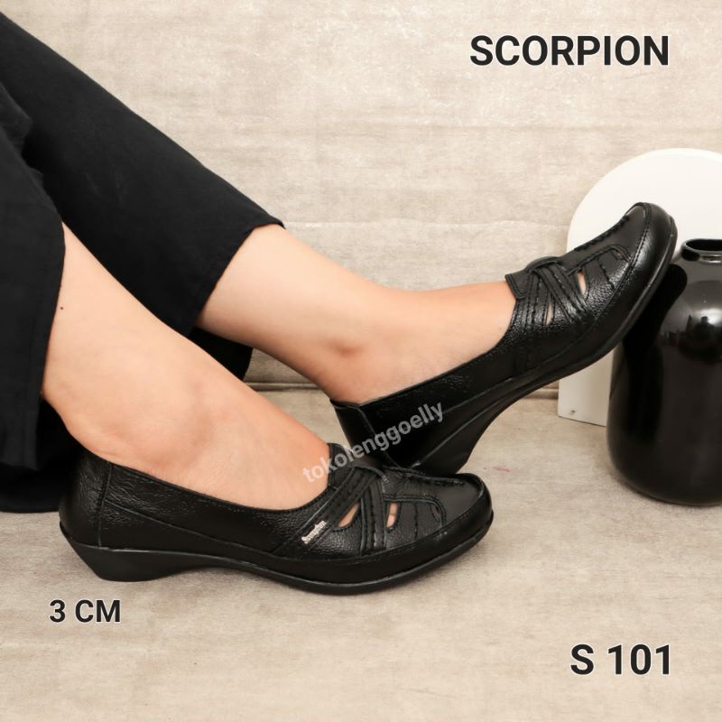 Jual Original Scorpion 101 Sepatu Formal/Casual/Pantofel Wanita Bahan ...