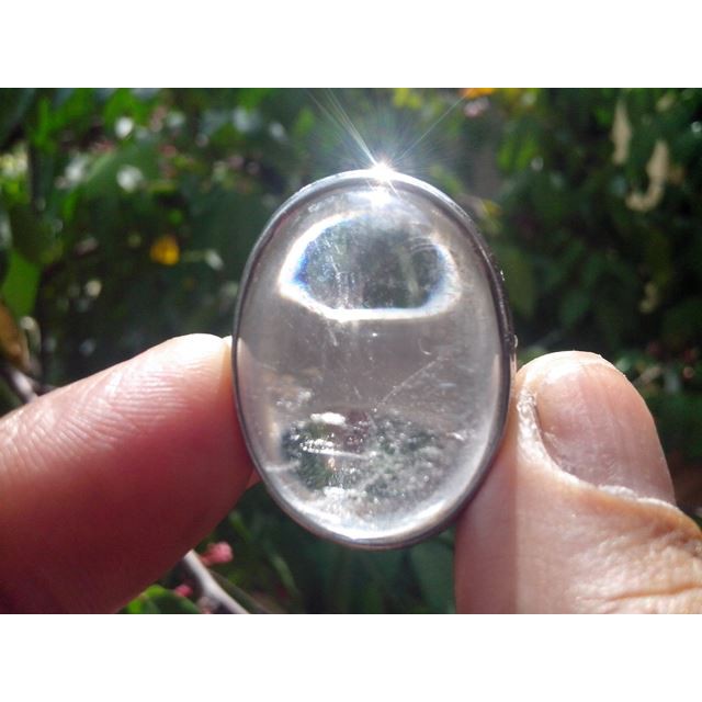 Jual Natural Batu Akik Kristal Kinyang Banyu/Air ( Clear Quartz) #3 ...