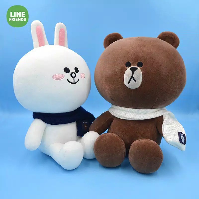 Jual BONEKA CONY BROWN MODEL DUDUK IMPORT HALUS LEMBUT ANEKA KOSTUM ...