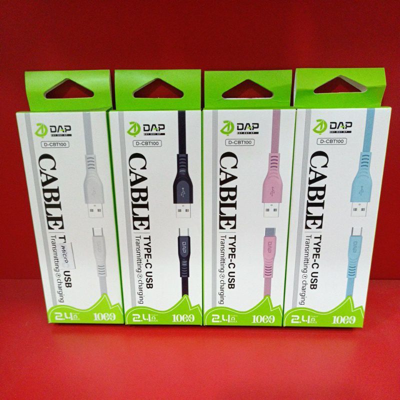 Jual KABEL DATA DAP TIPE C D-CBT100 | Shopee Indonesia