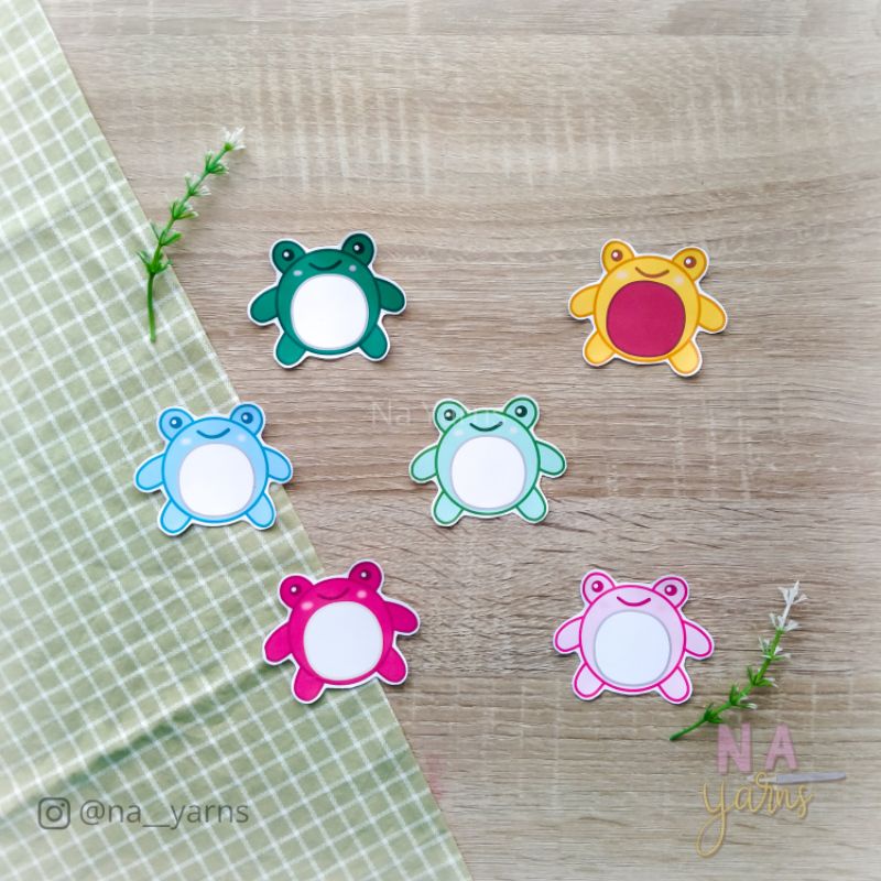 Jual CUTE FROGGIES STICKER PACK NA YARNS / FROGGY STICKER / STICKER ...