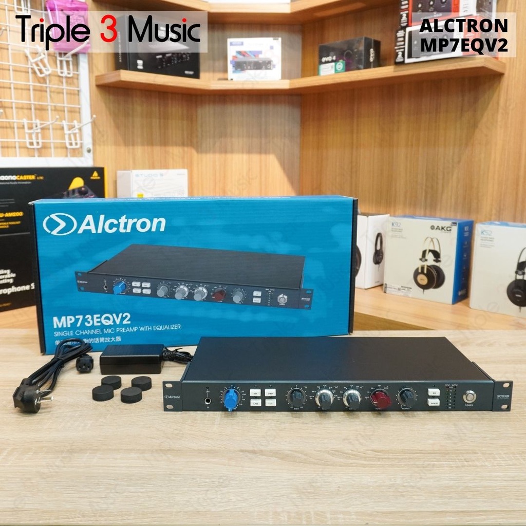 Jual Alctron MP73EQV2 Mic Instrument Preamp With equalizer | Shopee ...