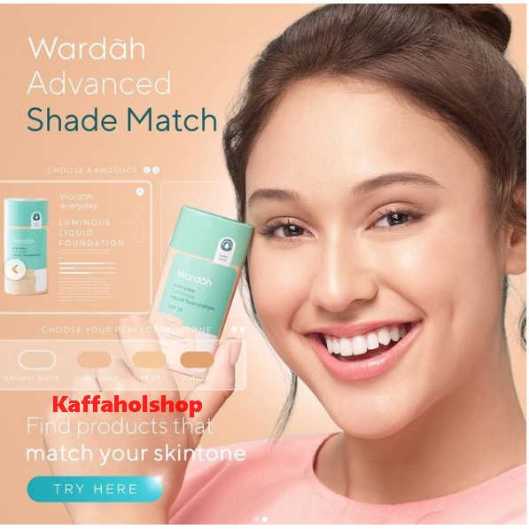 Jual Wardah Everyday Luminous Liquid Foundation | Shopee Indonesia