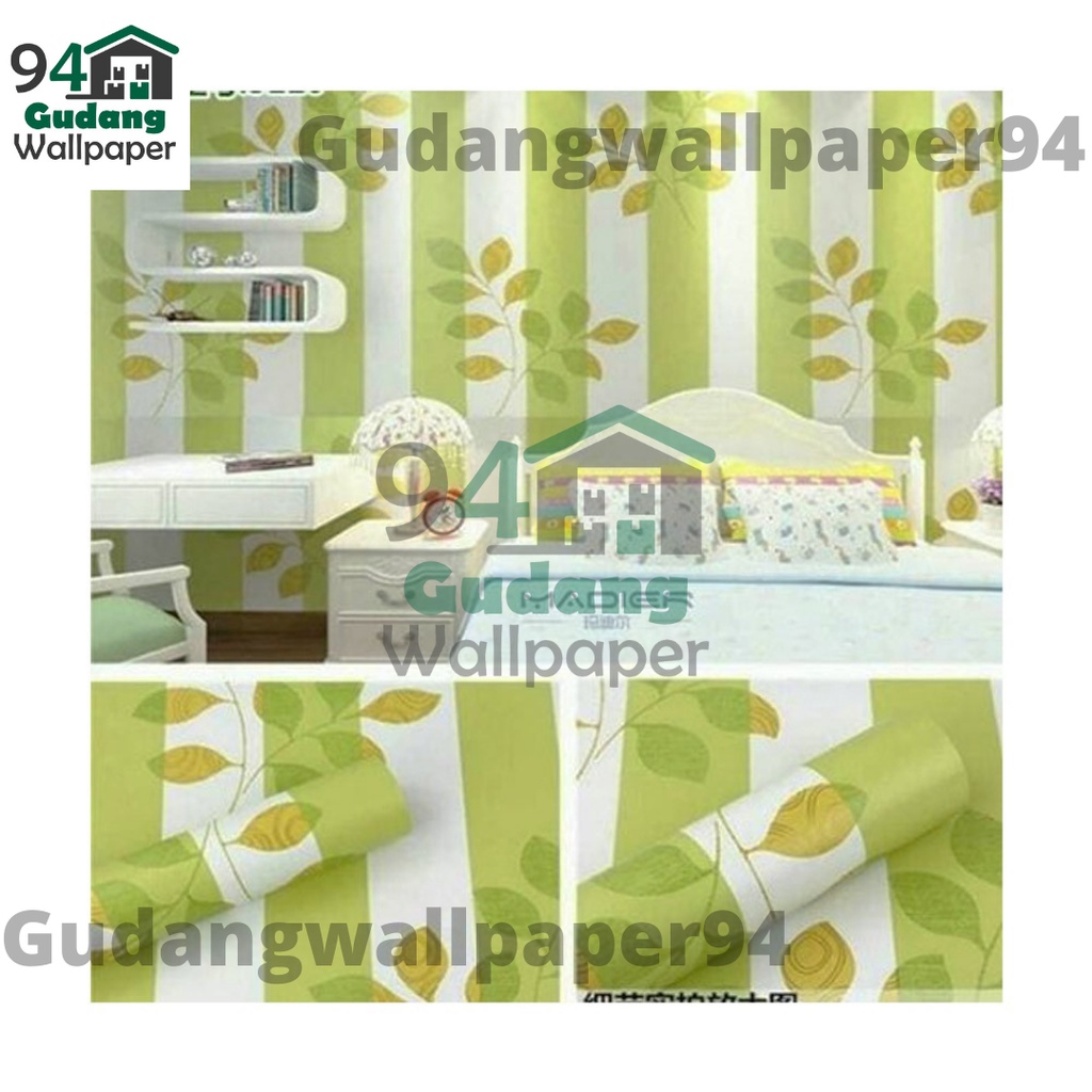 Jual (COD) Gudang Wallpaper Sticker Dinding kamar Anti Air Murah Dan ...