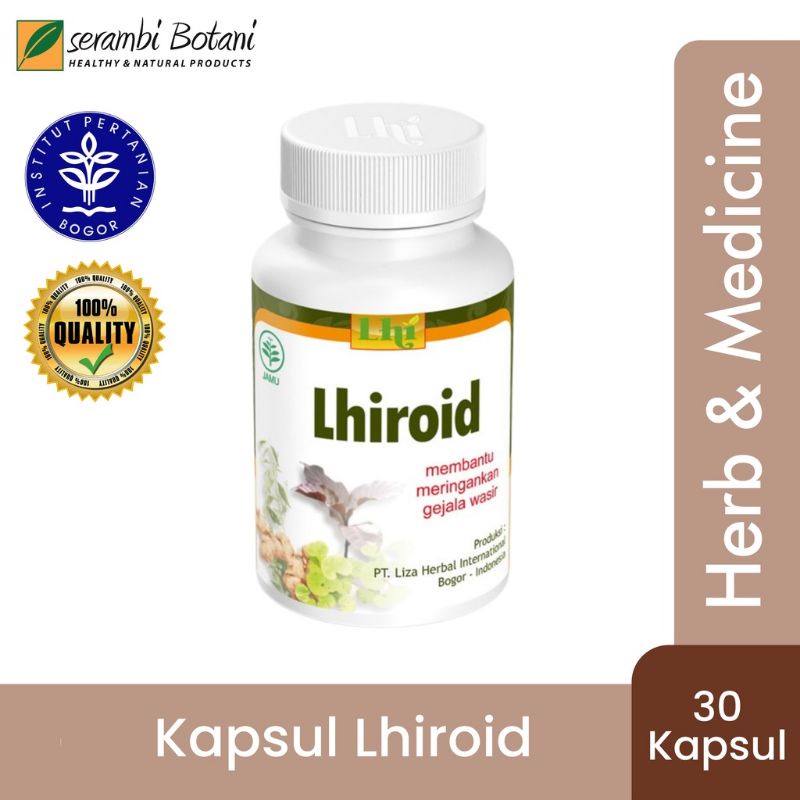 Jual Kapsul Lhiroid (Wasir) | Shopee Indonesia
