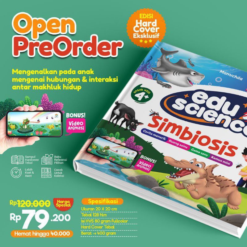 Jual Buku Bacaan Anak Edusains Simbiosis | Shopee Indonesia