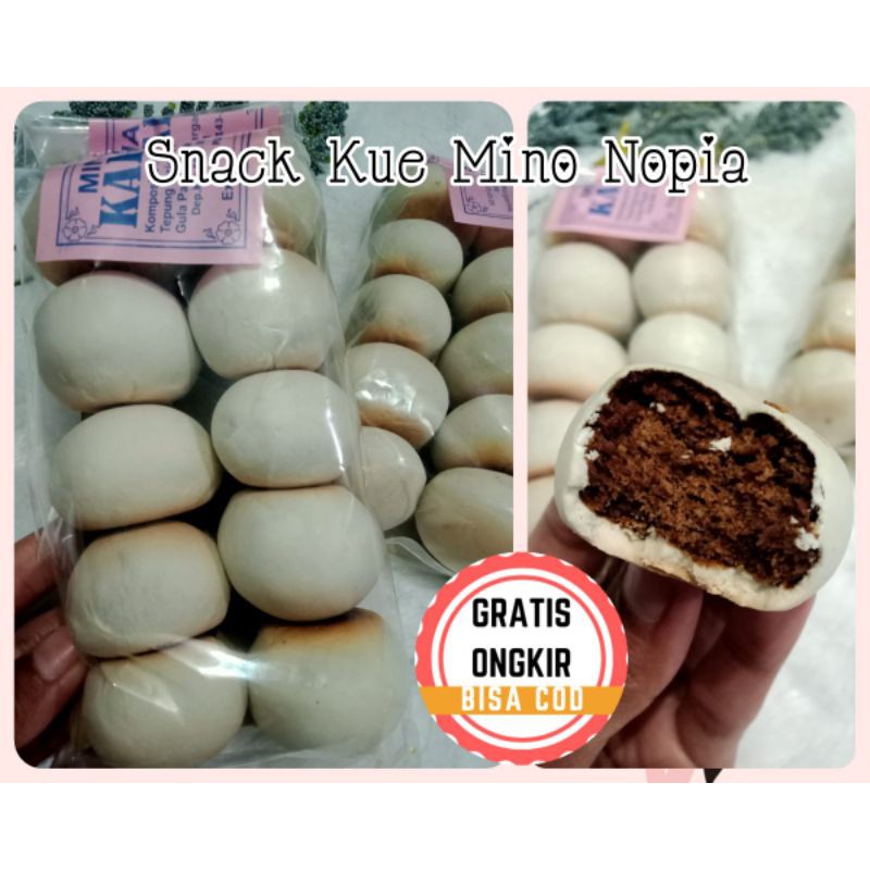 Jual Kue Mino Nopia Coklat | Shopee Indonesia