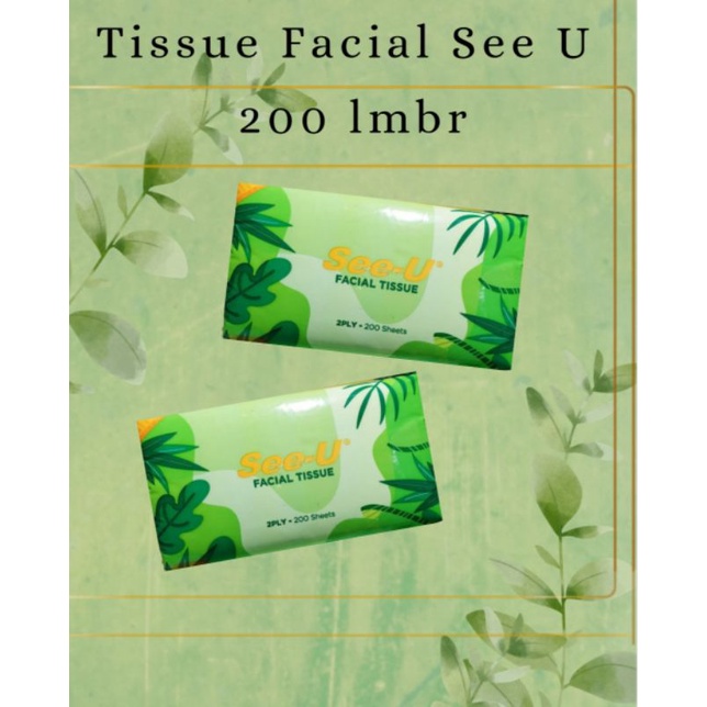Jual Tissue Facial See u isi 200 sheet grosir (min 3 pak) | Shopee ...