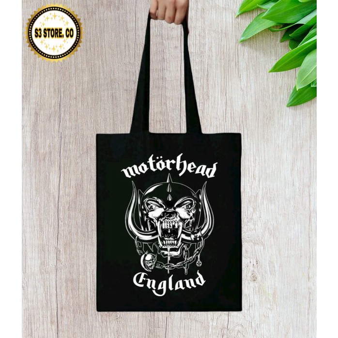 Jual Totebag MOTORHEAD ENGLAND band metal tote bag distro kanvas ...