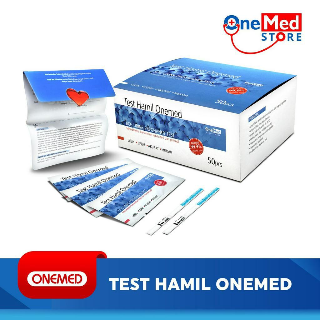 Jual Tes Hamil OneMed box isi 50pcs MM | Shopee Indonesia