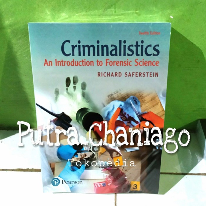 Jual Buku Criminalistics an Introduction to Forensic Science 12th Edition | Shopee Indonesia