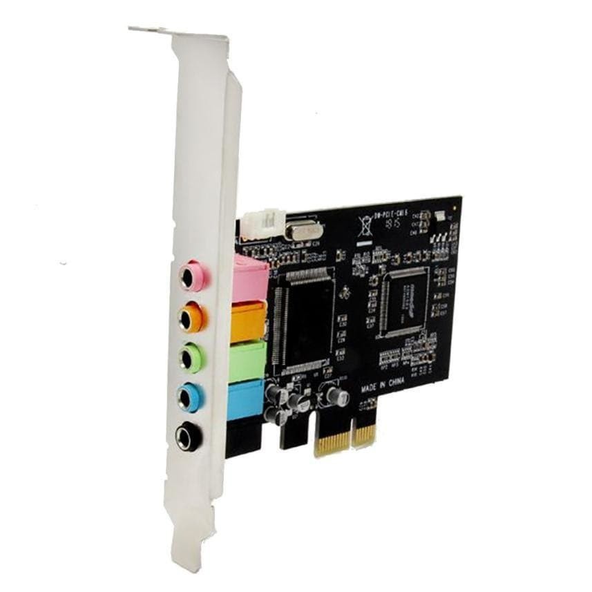 Jual PCI Sound 5.1/Sound card Pci-E Express Sound Card V5.1 Slot ...