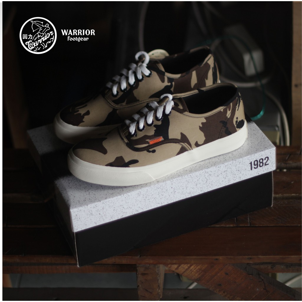 Jual Warrior Osiris Army Brown - Sepatu Warrior Osiris Coklat Army ...