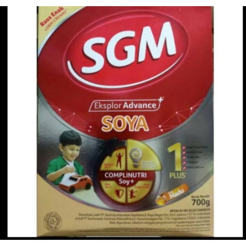 Jual SGM soya 1-5 tahun 700g+( kemasan baru tampa ganti gambar) | Shopee Indonesia