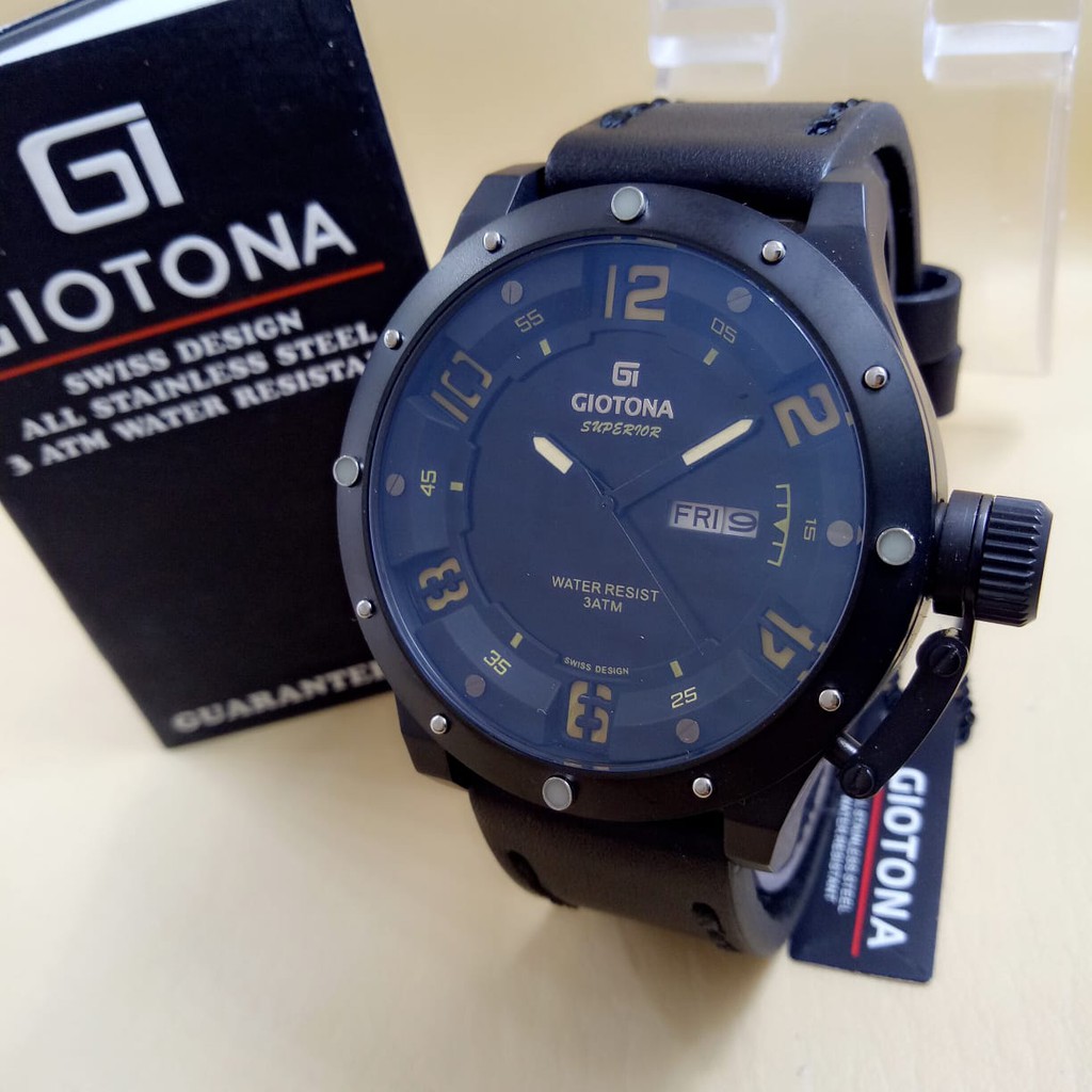 Jual Giotona 6051 - Jam Tangan Kasual Pria Murah - Anti Air - Tali ...