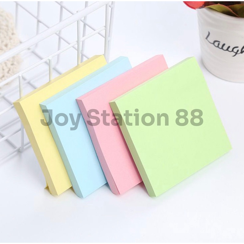Jual Kertas Memo Pastel Sticky Notes Warna | Shopee Indonesia