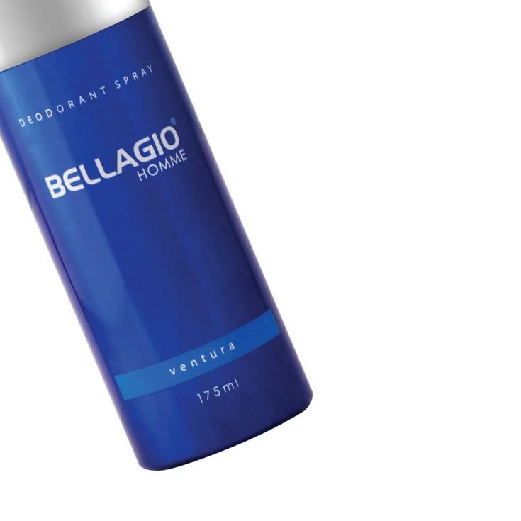 Jual Bellagio Deodorant Spray Ventura (Blue, 175ml) | Shopee Indonesia