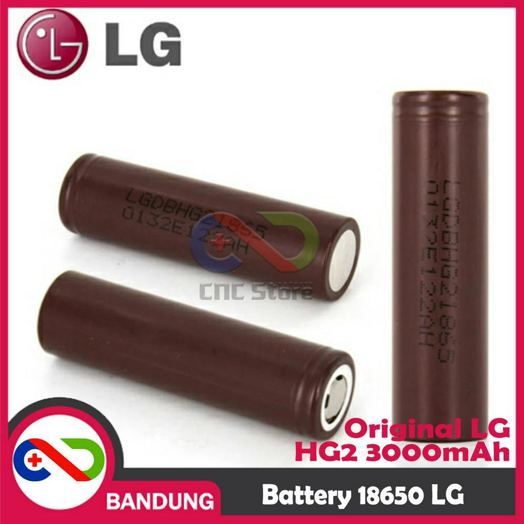 Jual Baterai LG HG2 18650 LiMn Original 3000mAh & 2000mAh – Sel Daya ...