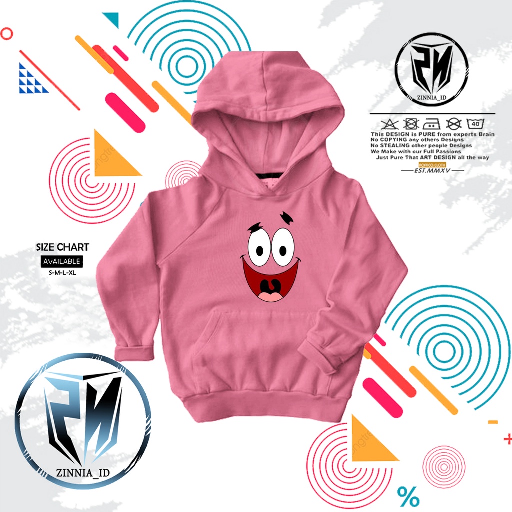 Jual HOODIE ANAK spongebob squarepants patrick star Emoticon Kartun ...