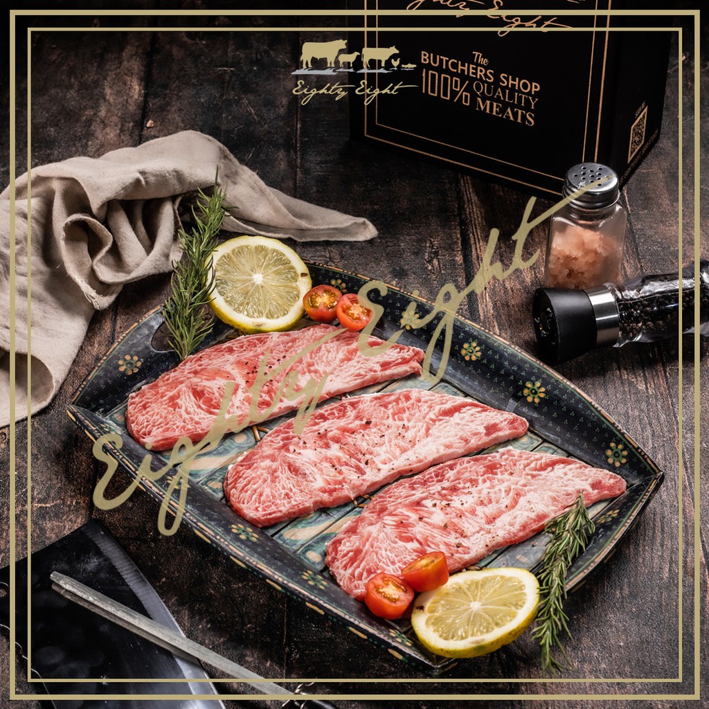 Jual DAGING SAPI / BEEF SLICE / KARUBI STYLE AUSTRALIAN WAGYU MELTIQUE ...