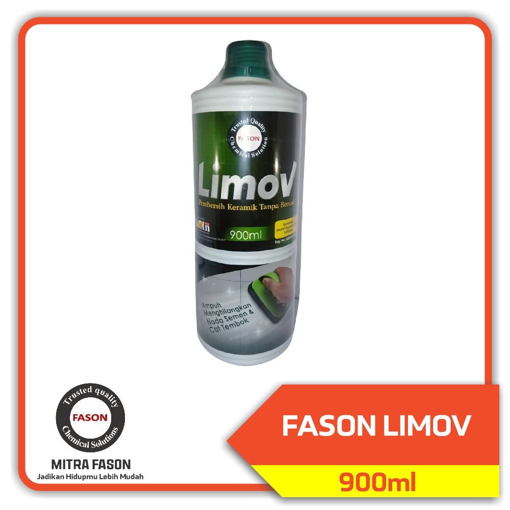 Jual Fason Limov Limescale Remover Cairan Pembersih Toilet Noda Semen ...
