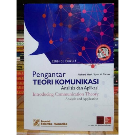 Jual pengantar teori komunikasi edisi 5 buku 1 | Shopee Indonesia