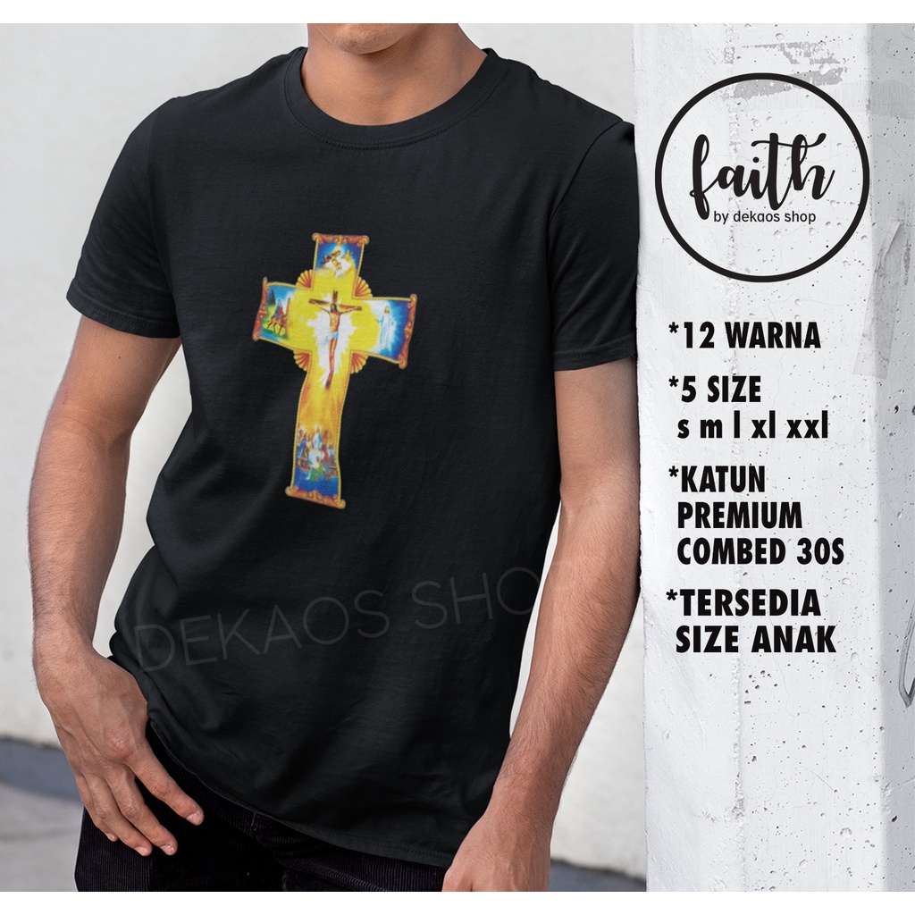Jual KAOS ROHANI KRISTEN / KAOS PASKAH / KAOS ROHANI PASKAH / KAOS ...