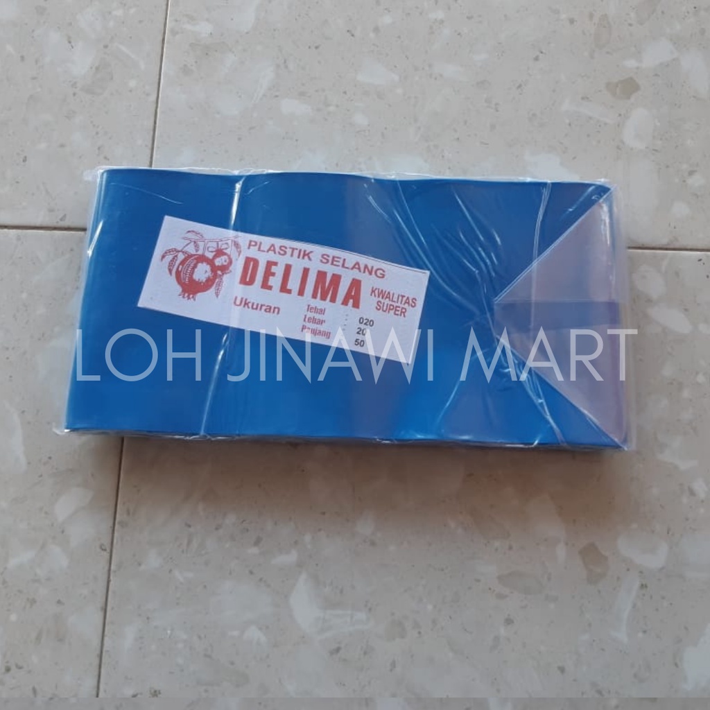 Jual Selang Plastik Diesel Delima 4 dim 8 inch Tebal 020 × 50m Biru ...
