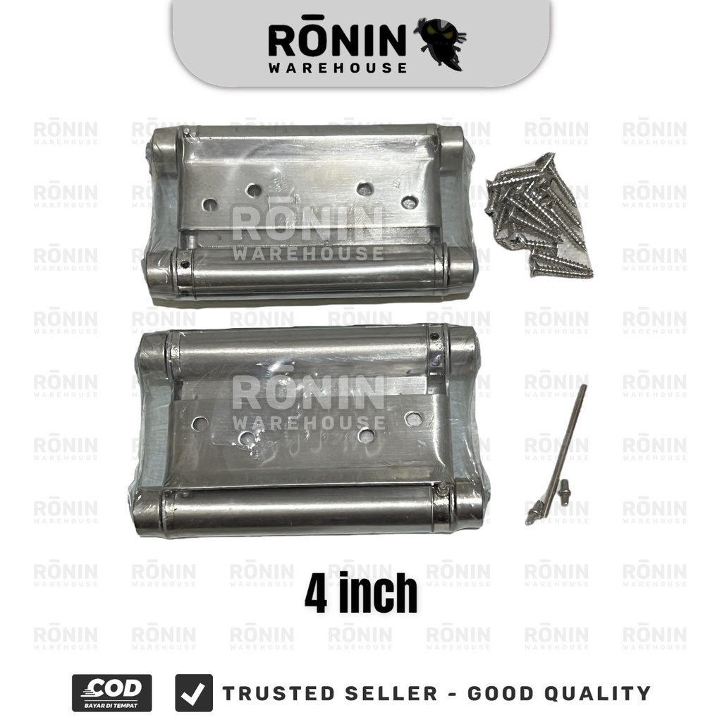 Jual SOLIGEN Engsel Per Koboi Pintu Stainless Steel 3 4 inch - Koboy ...