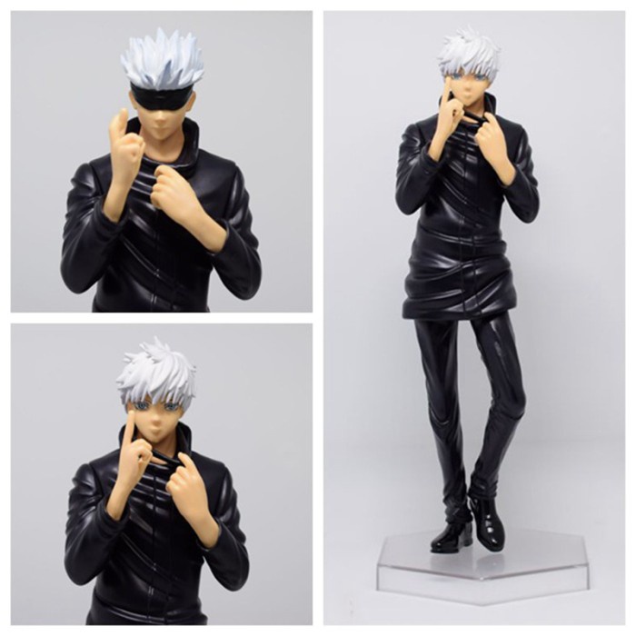 Jual Action Figure Jujutsu Kaisen Gojo Satoru 23 cm + 2 tangan 1 ...