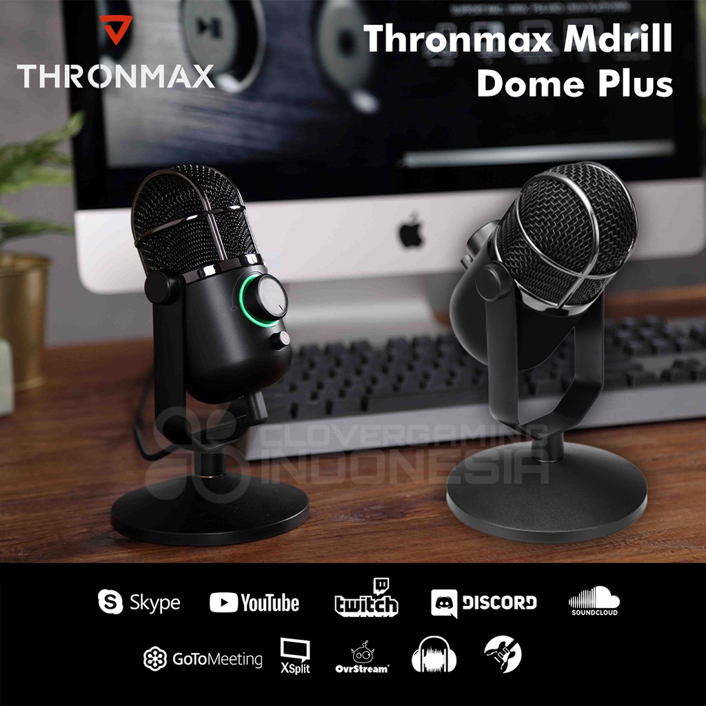 Jual Thronmax Mdrill Dome Plus M3 Plus - M 3 M-3 USB Microphones ...