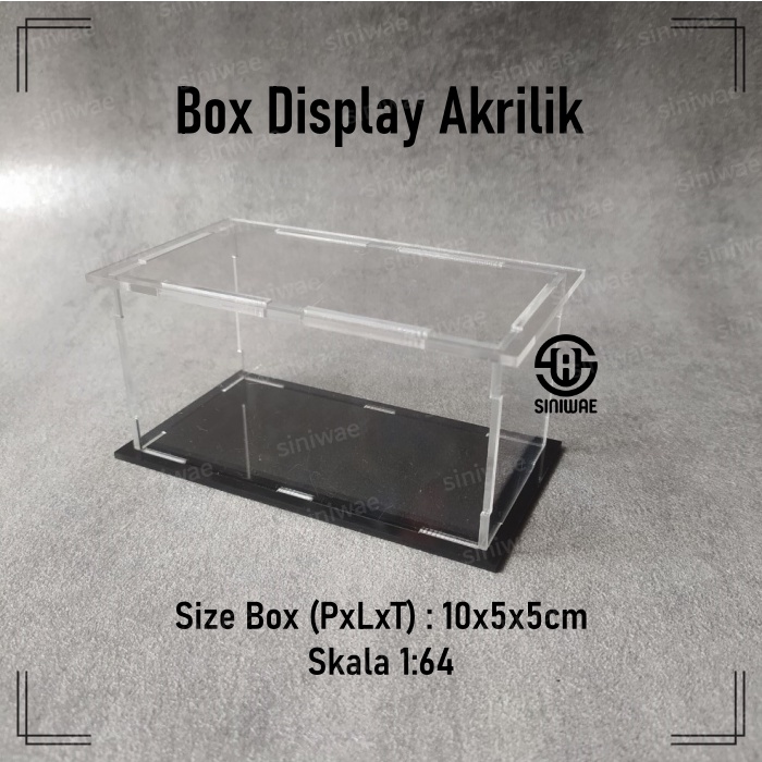 Jual Box Display Akrilik Diecast Kotak Acrylic 10x5x5 cm Custom ...