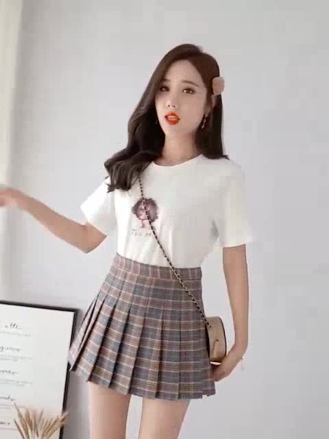 Jual KARAKOREA 701 Tennis Skirt/Korean Skirt/Mini Skirt/Rok Pendek ...