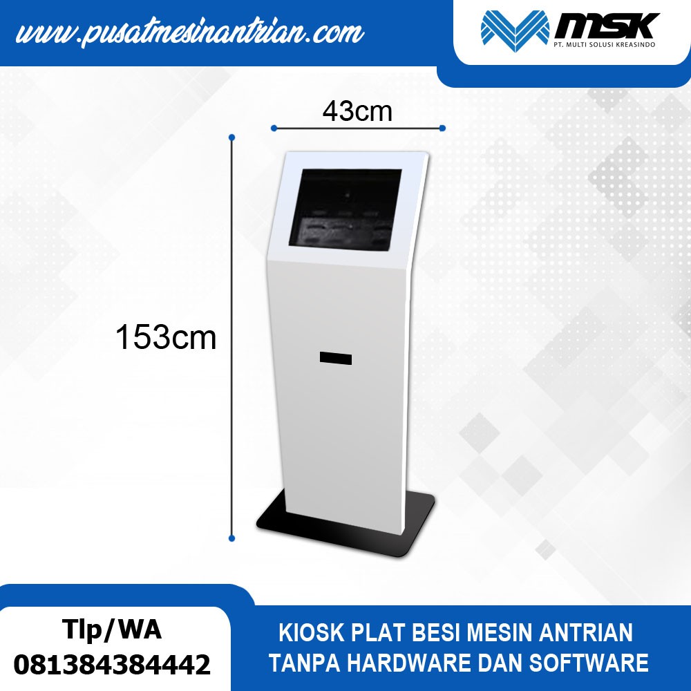 Jual KiosK Plat Besi Mesin Antrian | Shopee Indonesia