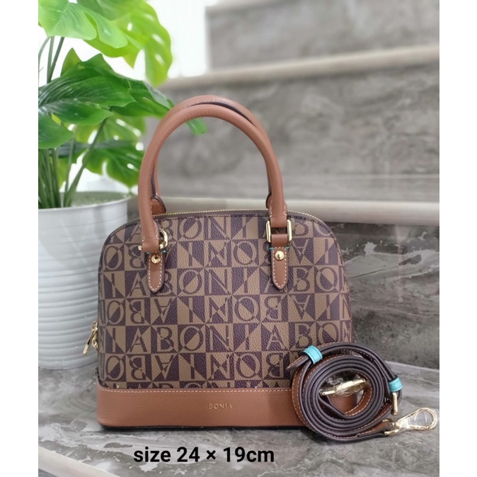 Jual SALE!! TAS BONIA ALMA MONOGRAM ORIGINAL 100% | Shopee Indonesia